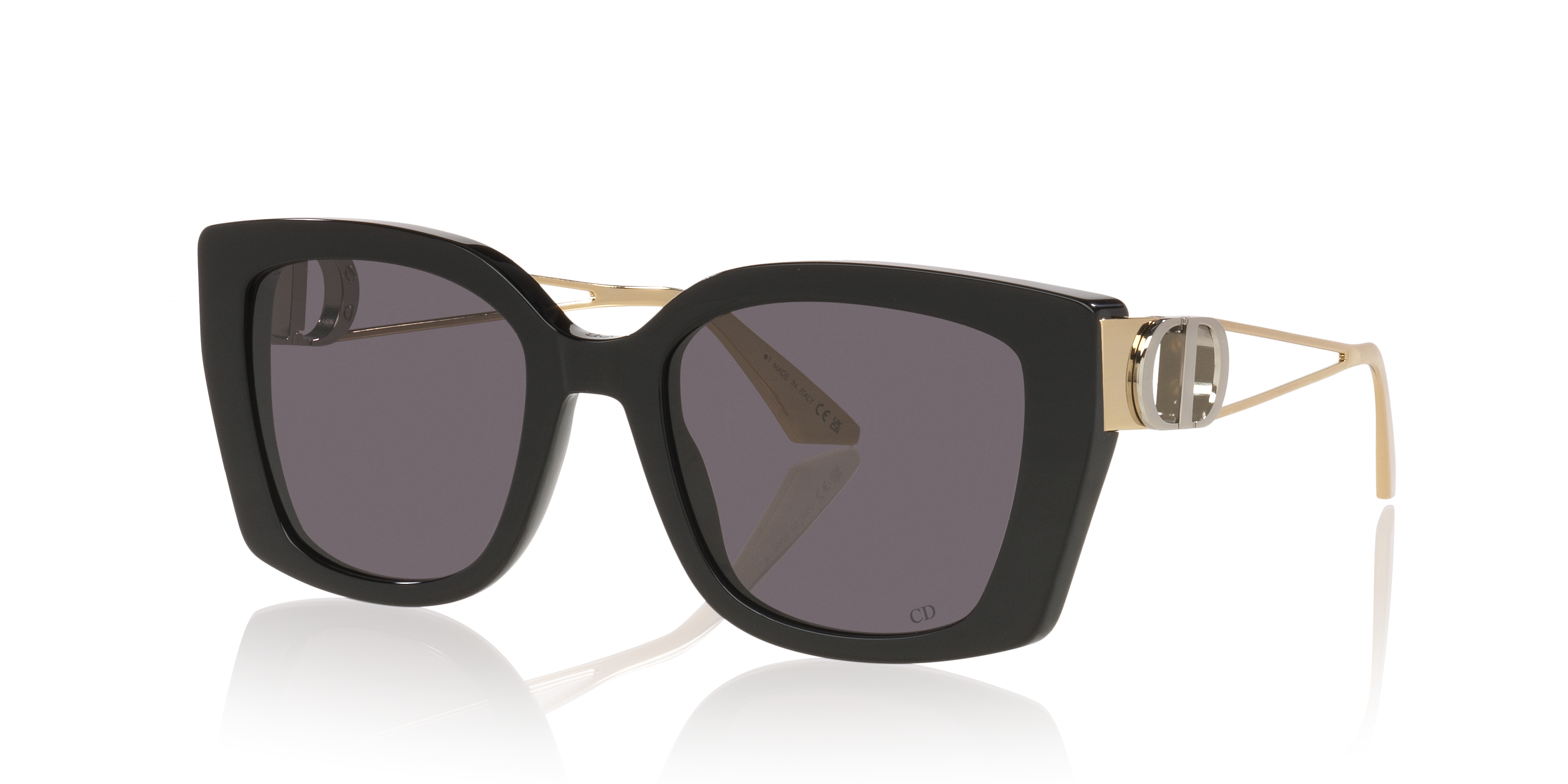 DIOR 30Montaigne S13I S (53 - 20) with Grey lenses and Black frame ...