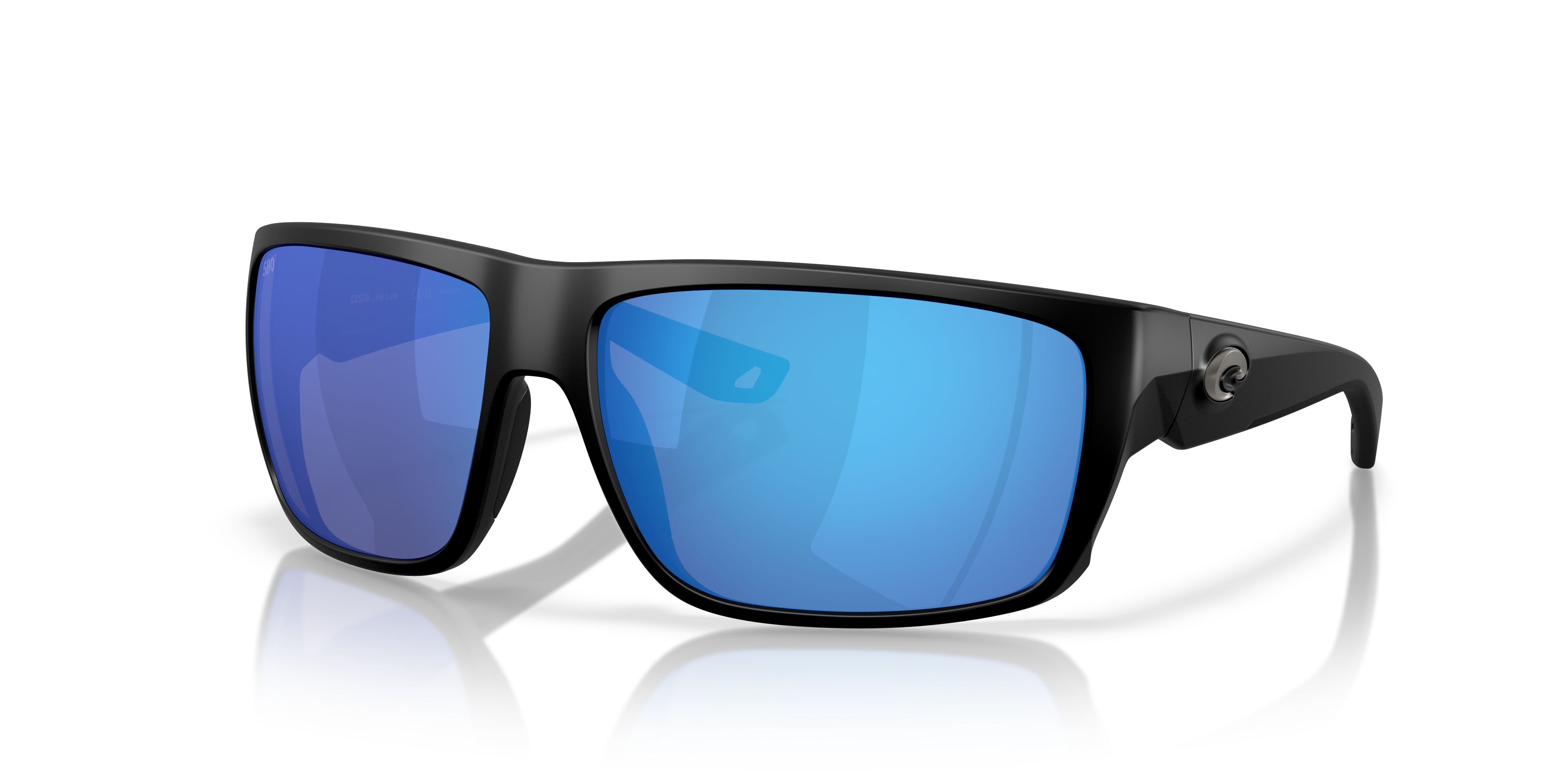 Costa Fly Line L (64 - 13) with Blue lenses and Black frame | Sunglass Hut®