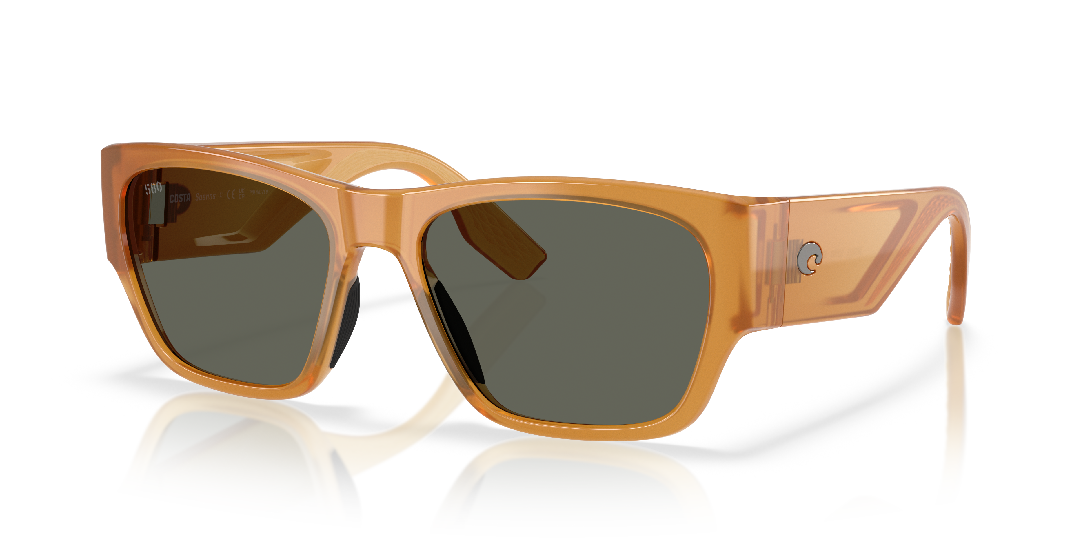 Costa Suenos XL (57 - 18) with Grey lenses and Yellow frame | Sunglass Hut®